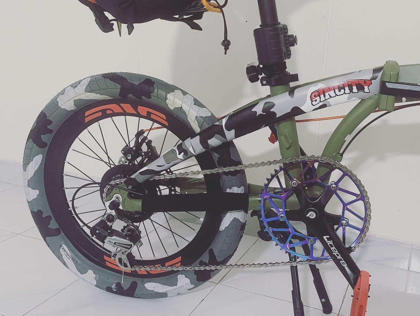 Java zelo foldie modified, Sports Equipment, Bicycles & Parts, Bicycles ...