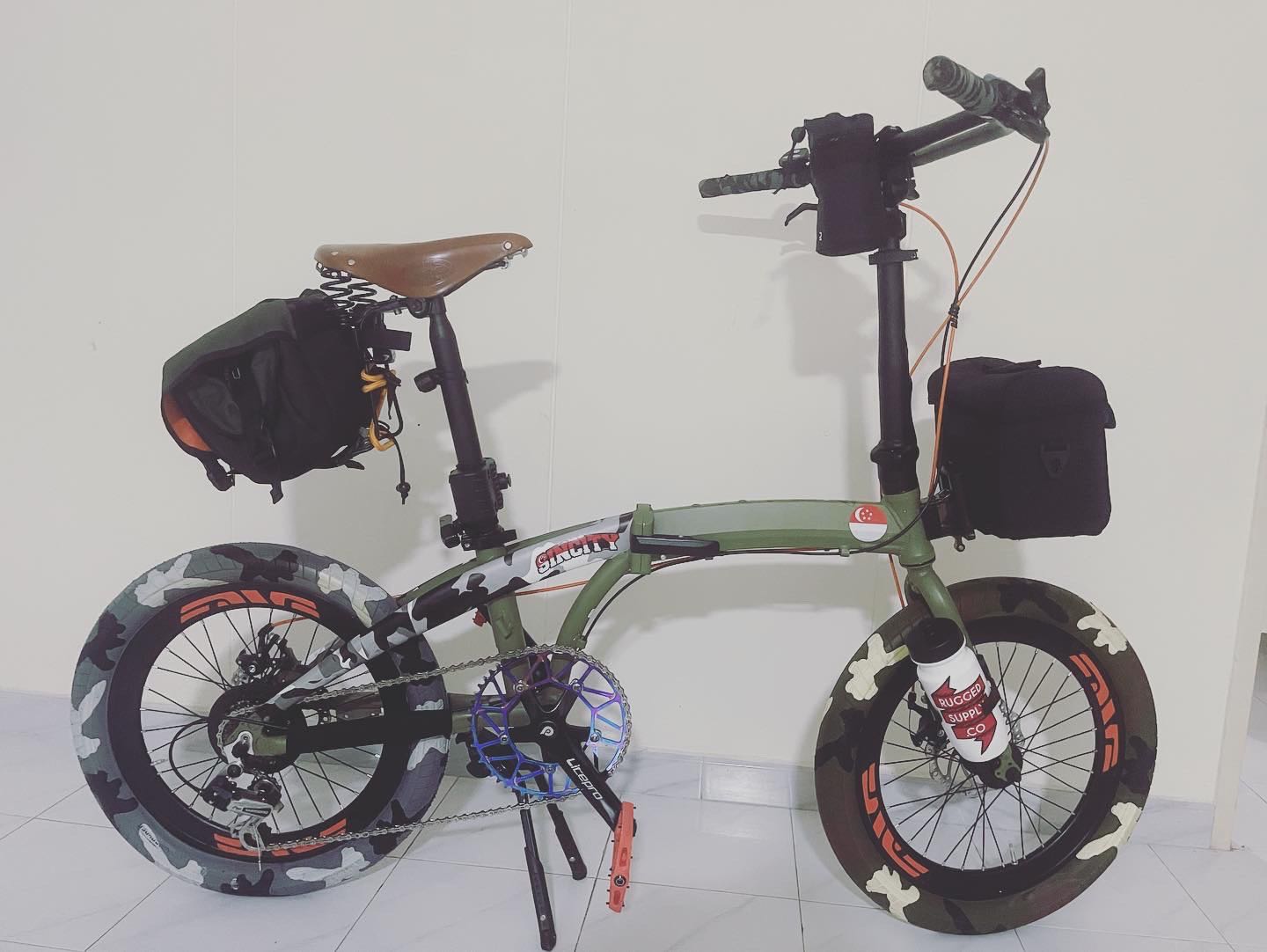 Java zelo foldie modified, Sports Equipment, Bicycles & Parts, Bicycles ...