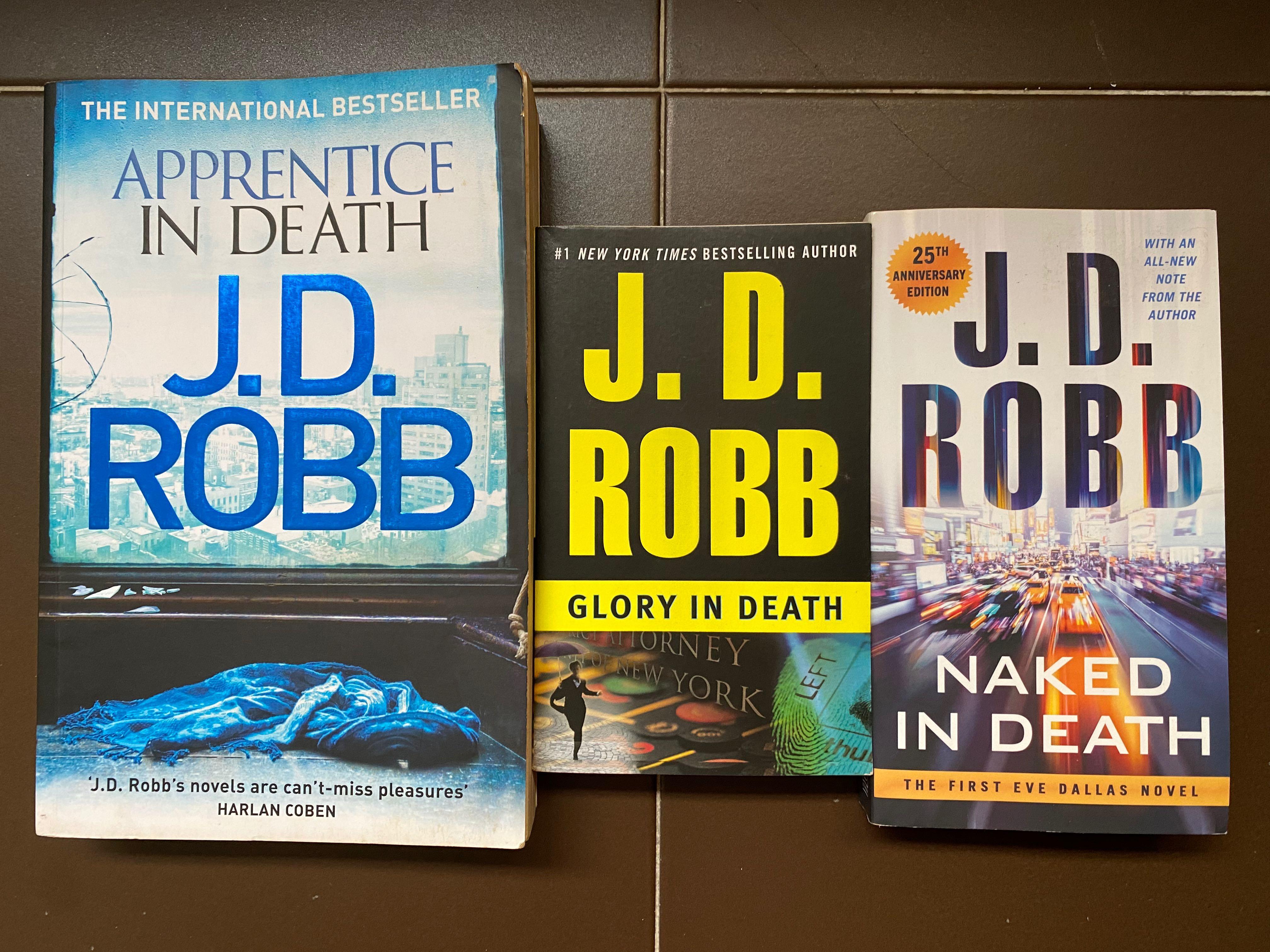 J.D Robb books, Hobbies & Toys, Books & Magazines, Fiction & Non ...