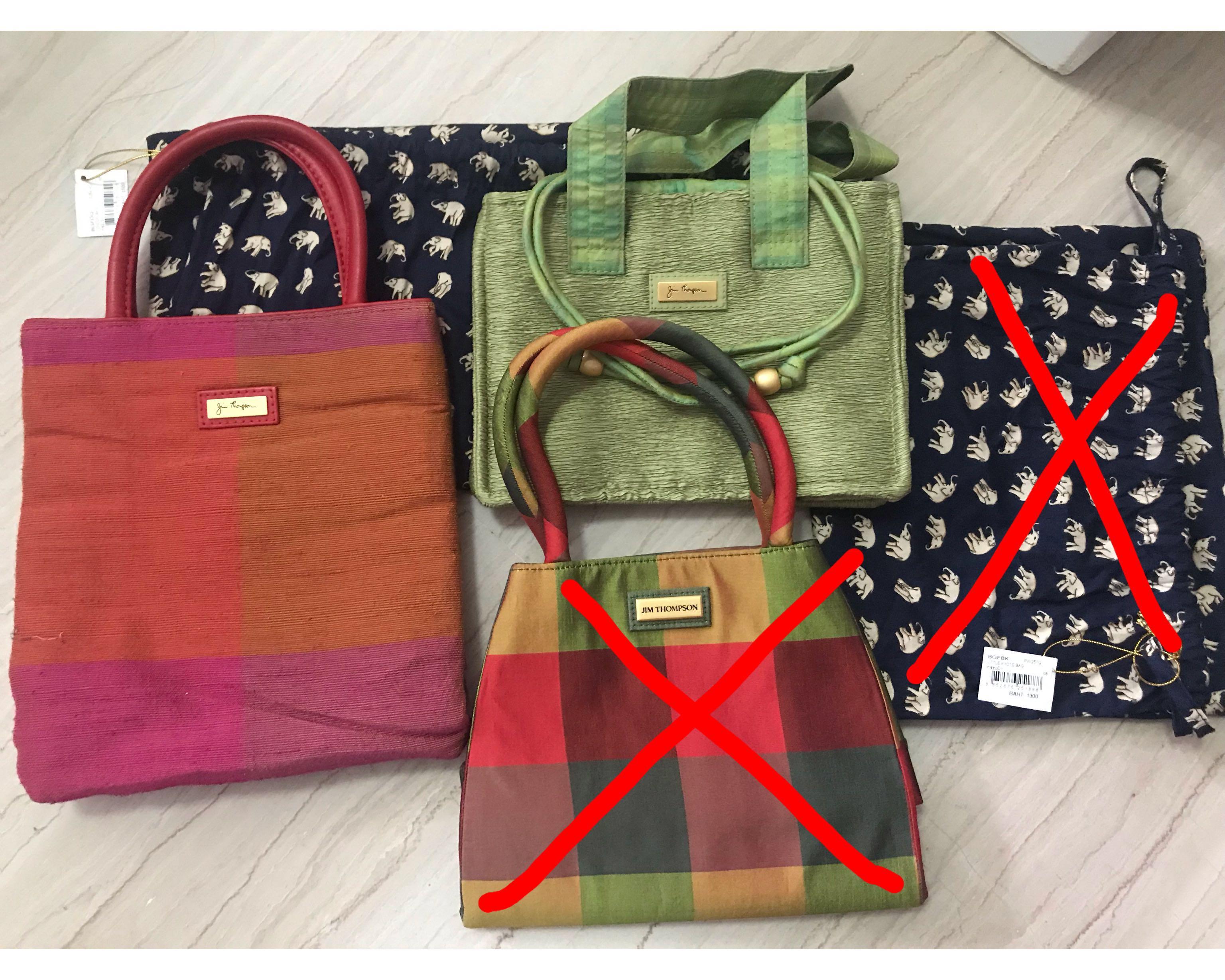 Jim Thompson silk bags, Women's Fashion, Bags & Wallets, Clutches on ...