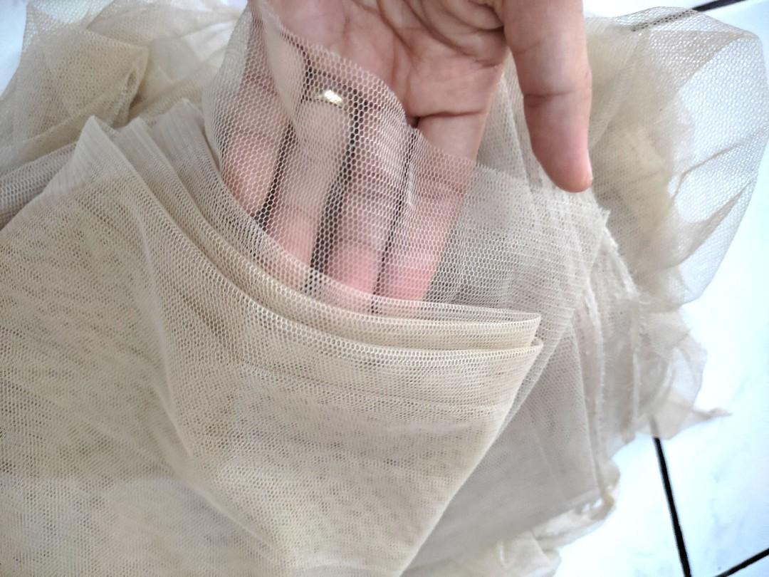 Kain Tile Tulle Polos Hantaran Pernikahan, Desain & Kerajinan Tangan ...