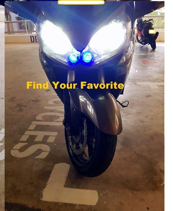 Kawasaki 1400GTR Model H4 LED headlight Multi-core Eutectic Technology ...