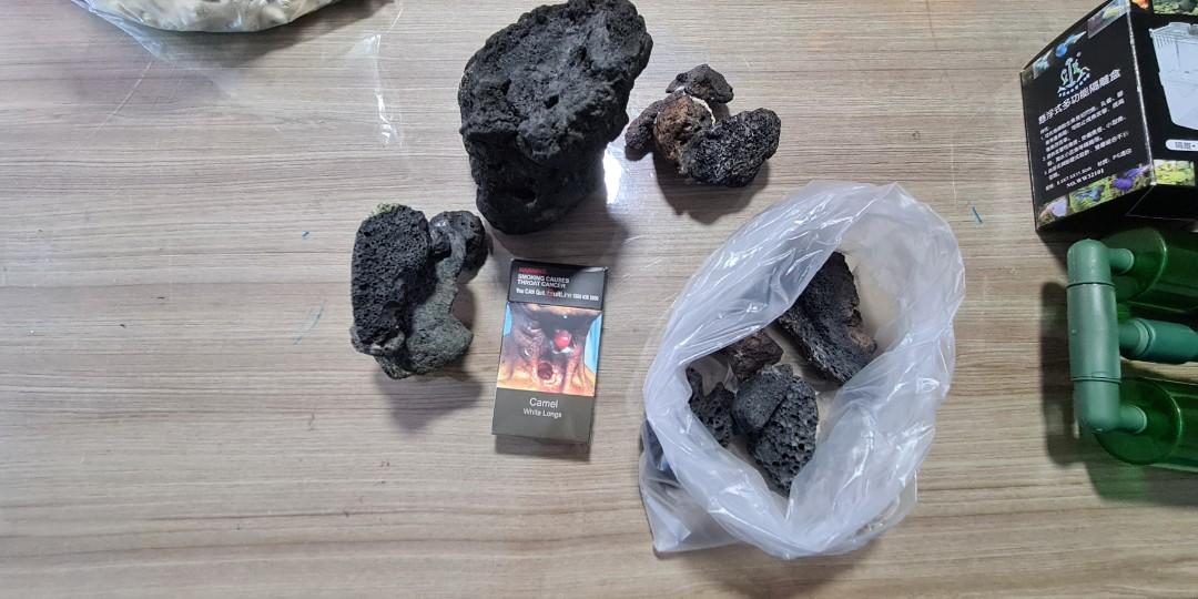 Lava Rocks, Pet Supplies, Homes & Other Pet Accessories on Carousell