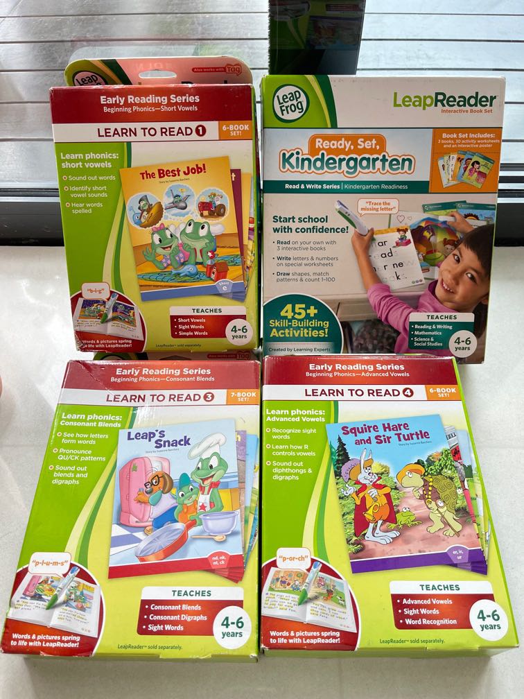 Leap Frog LeapReader Book Sets, Hobbies & Toys, Books & Magazines ...