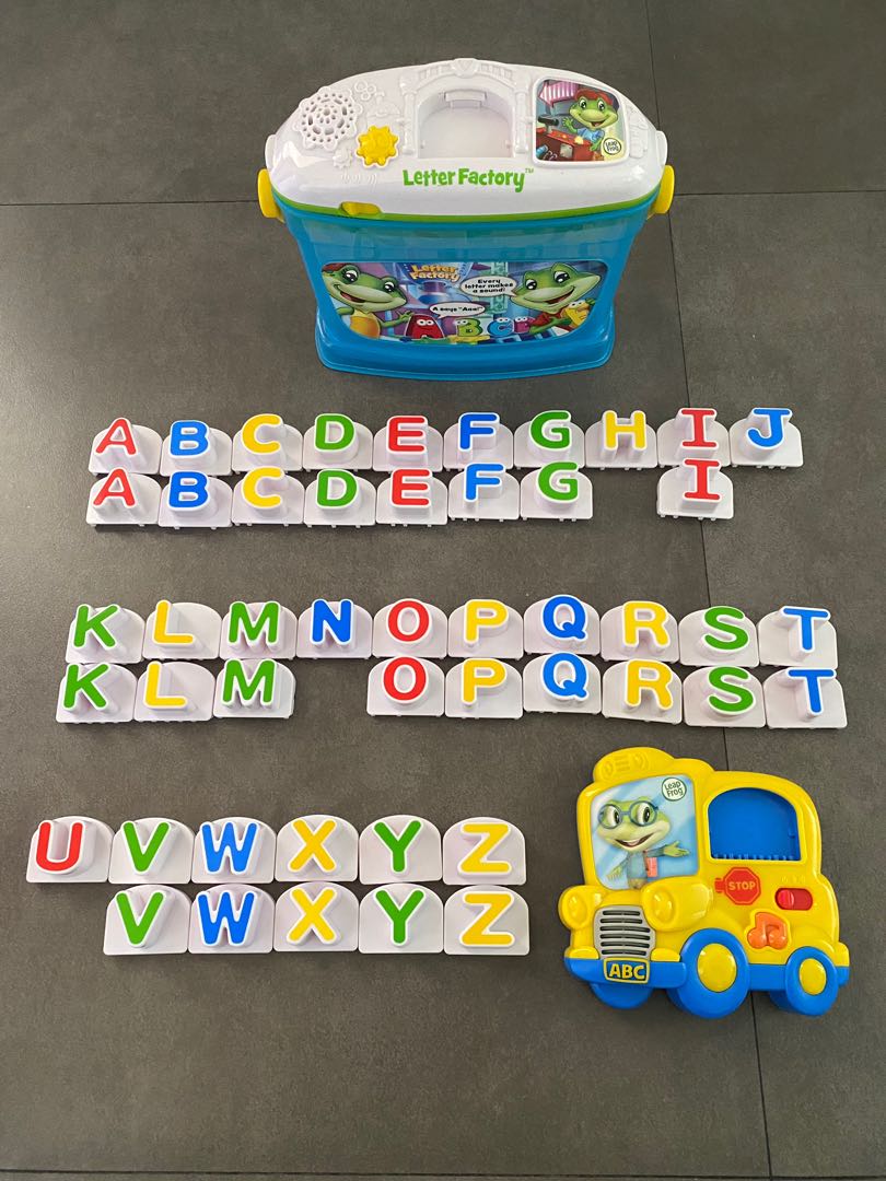 LeapFrog Letter Factory Phonics & Fridge Phonics, Hobbies & Toys, Toys ...