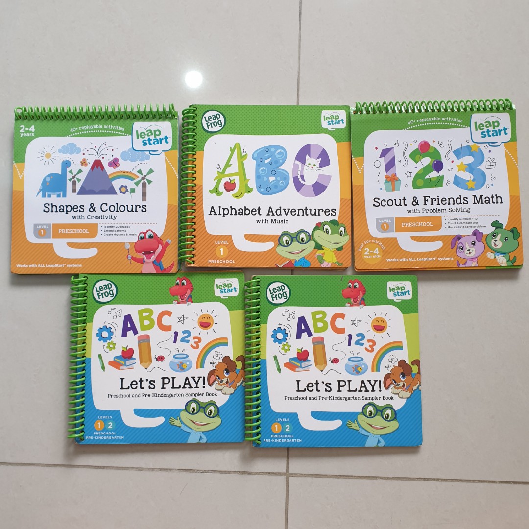 Leapfrog leapstart books, Babies & Kids, Infant Playtime on Carousell