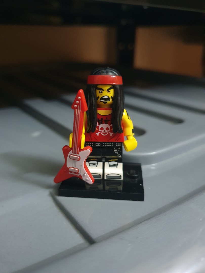 LEGO Minifigures Ninjago Movie - Gong and Guitar Rocker, Hobbies & Toys ...