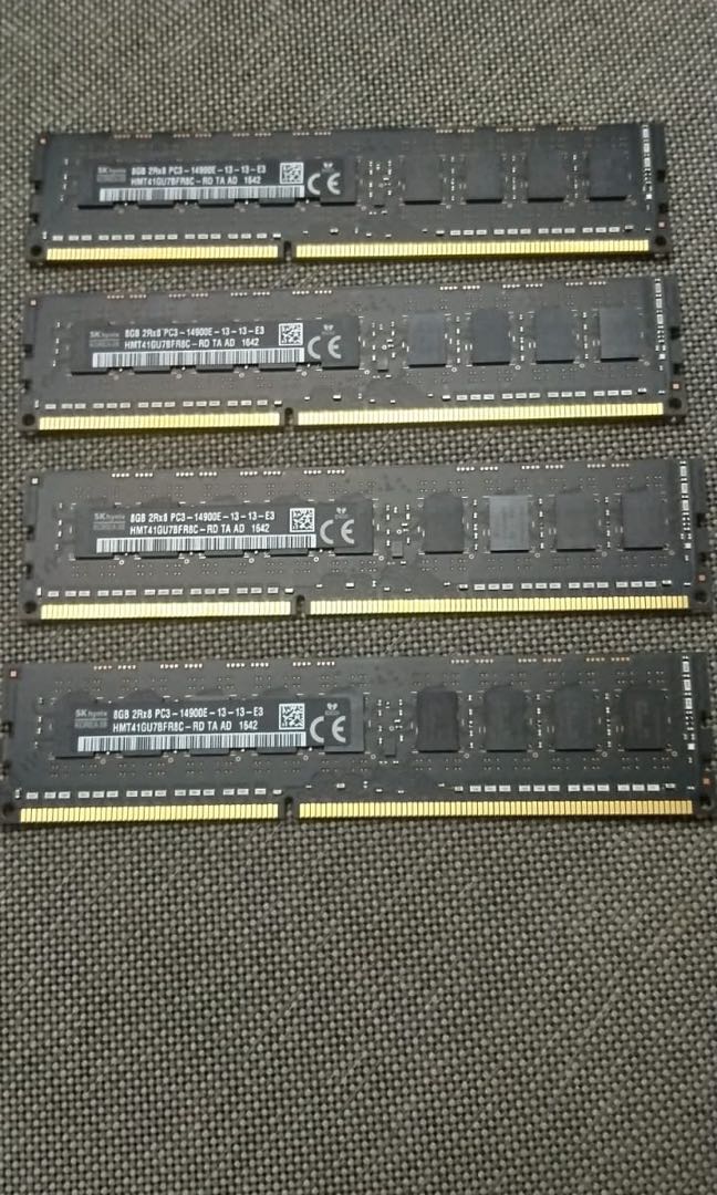 Mac pro ram (4 x 8) kit 32 gb, Computers & Tech, Parts & Accessories ...