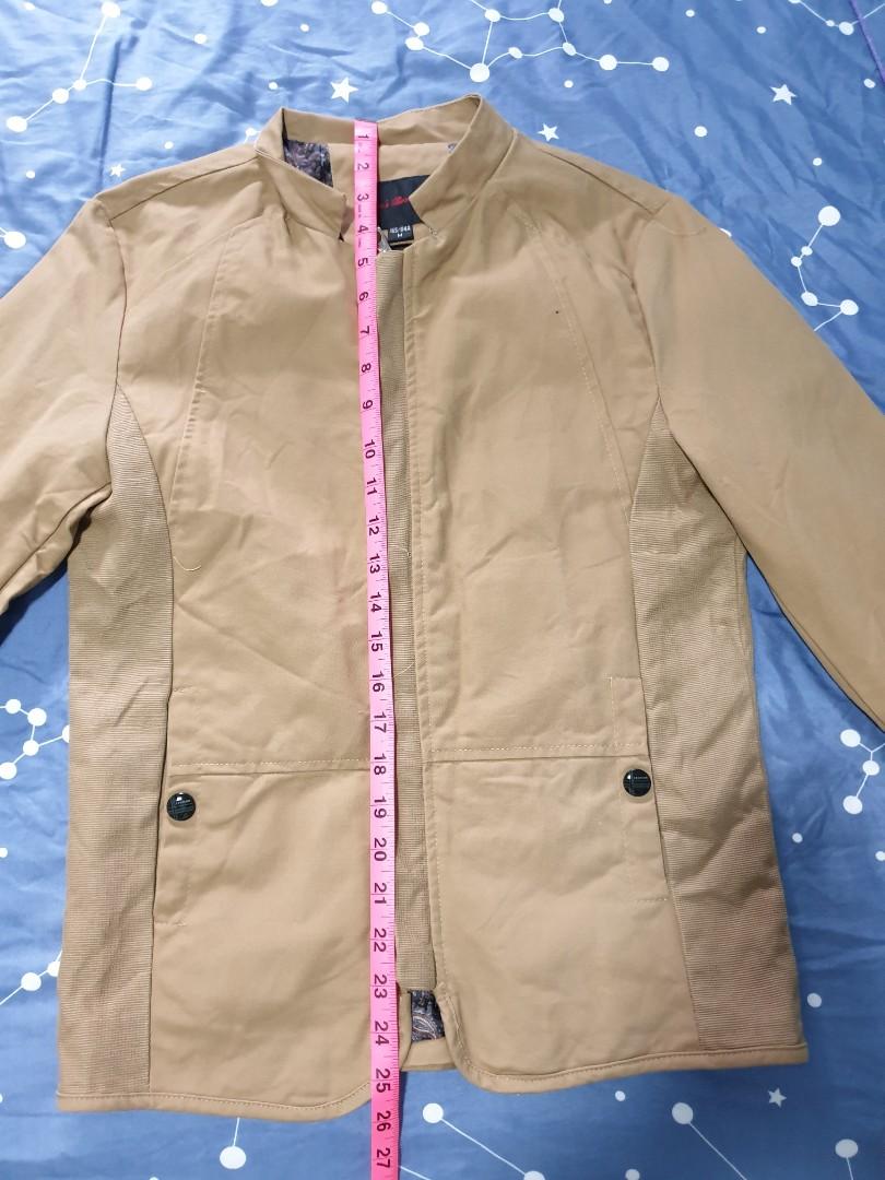 Men jacket (kaki colour, new), Men's Fashion, Tops & Sets, Vests on ...