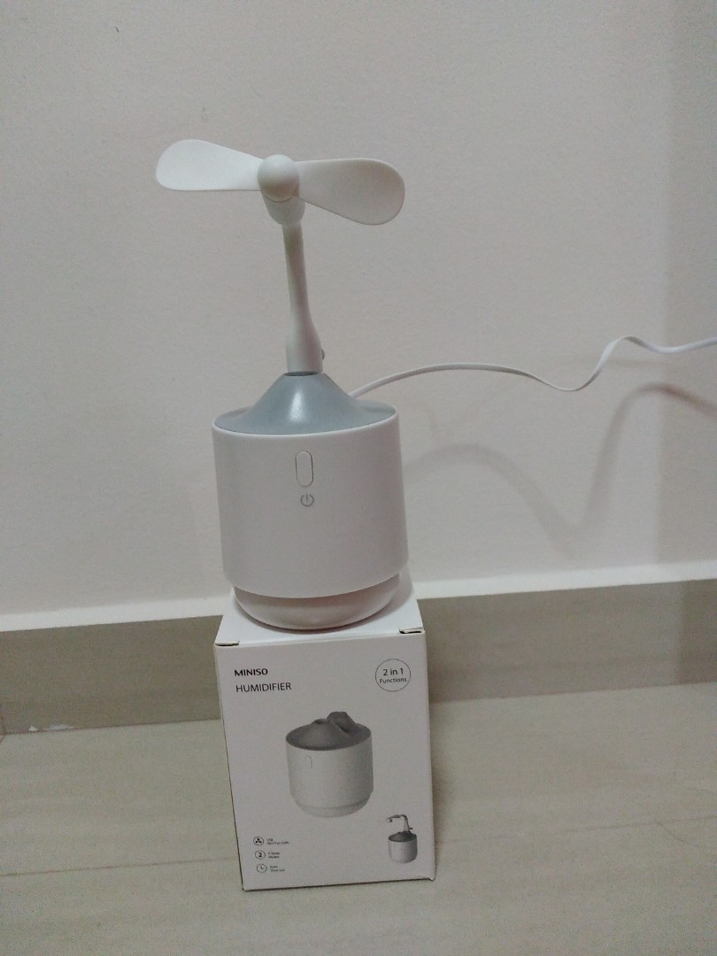 Miniso USB Humidifier, fan, TV & Home Appliances, Air Purifiers ...