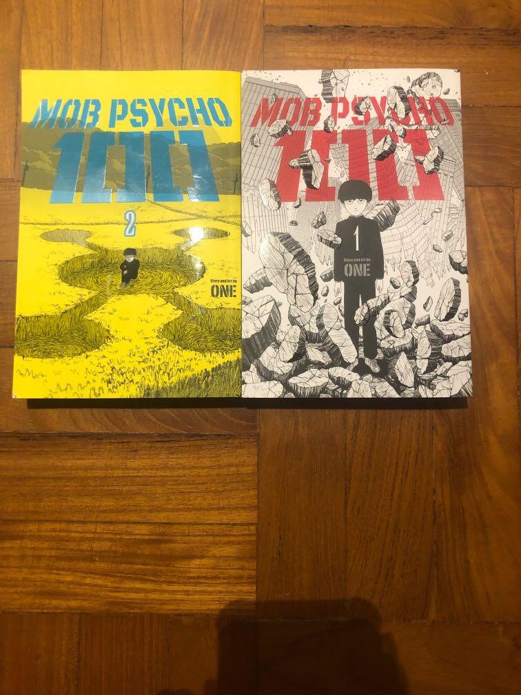 Mob Psycho manga volumes 1 and 2, Hobbies & Toys, Books & Magazines ...