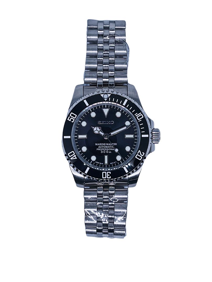 Mod Seiko - Homage to Rolex Submariner No Date, Men's Fashion, Watches ...