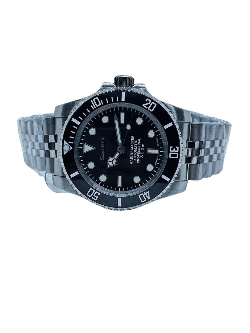 Mod Seiko - Homage to Rolex Submariner No Date, Men's Fashion, Watches ...