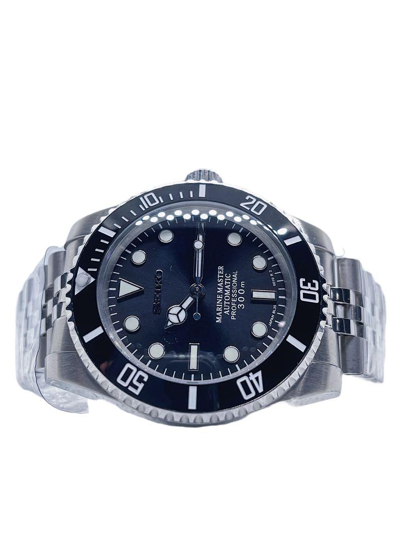 Mod Seiko - Homage to Rolex Submariner No Date, Men's Fashion, Watches ...