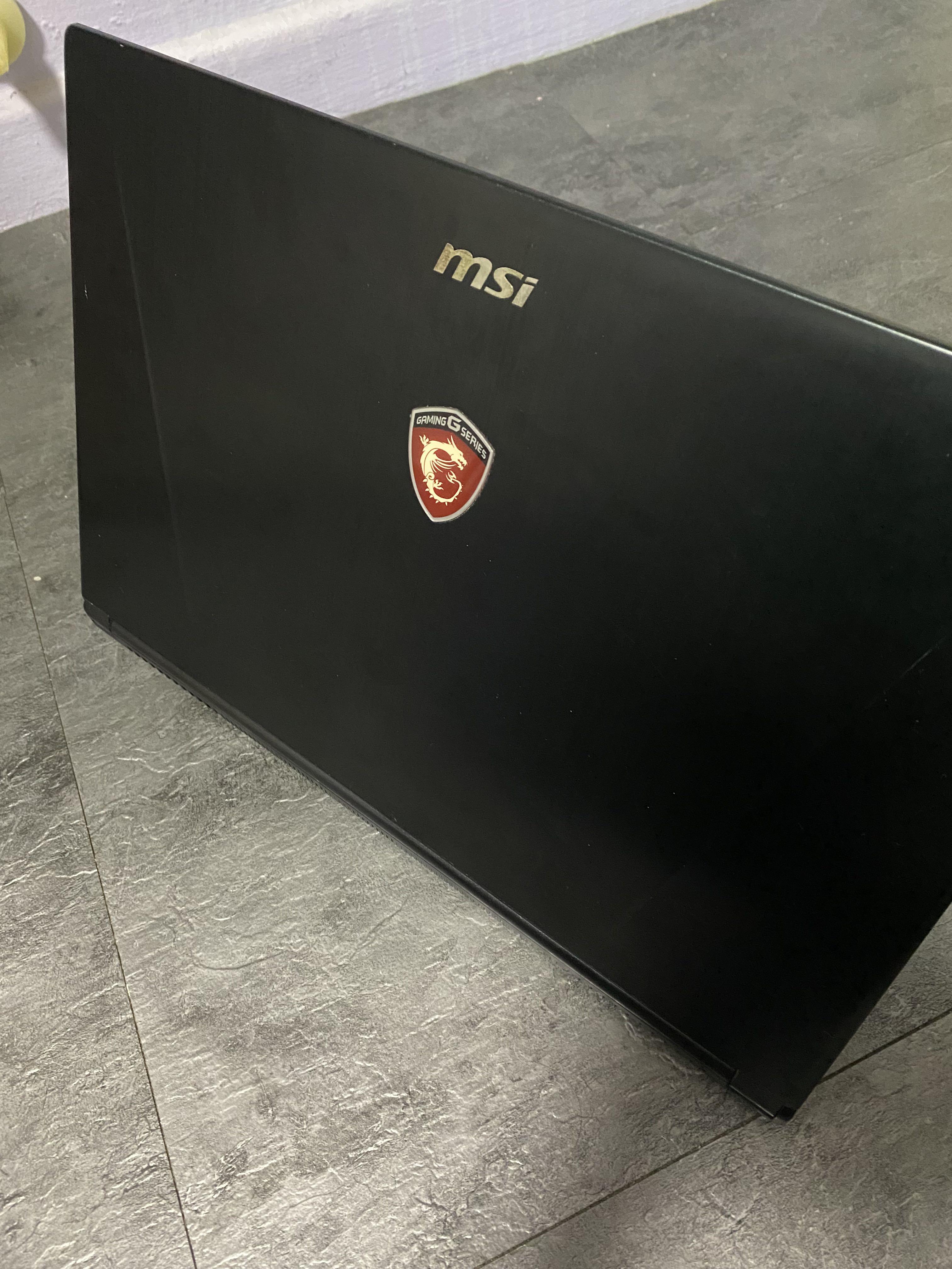 MSI GS60 2PC Ghost Gaming Laptop, Computers & Tech, Laptops & Notebooks ...