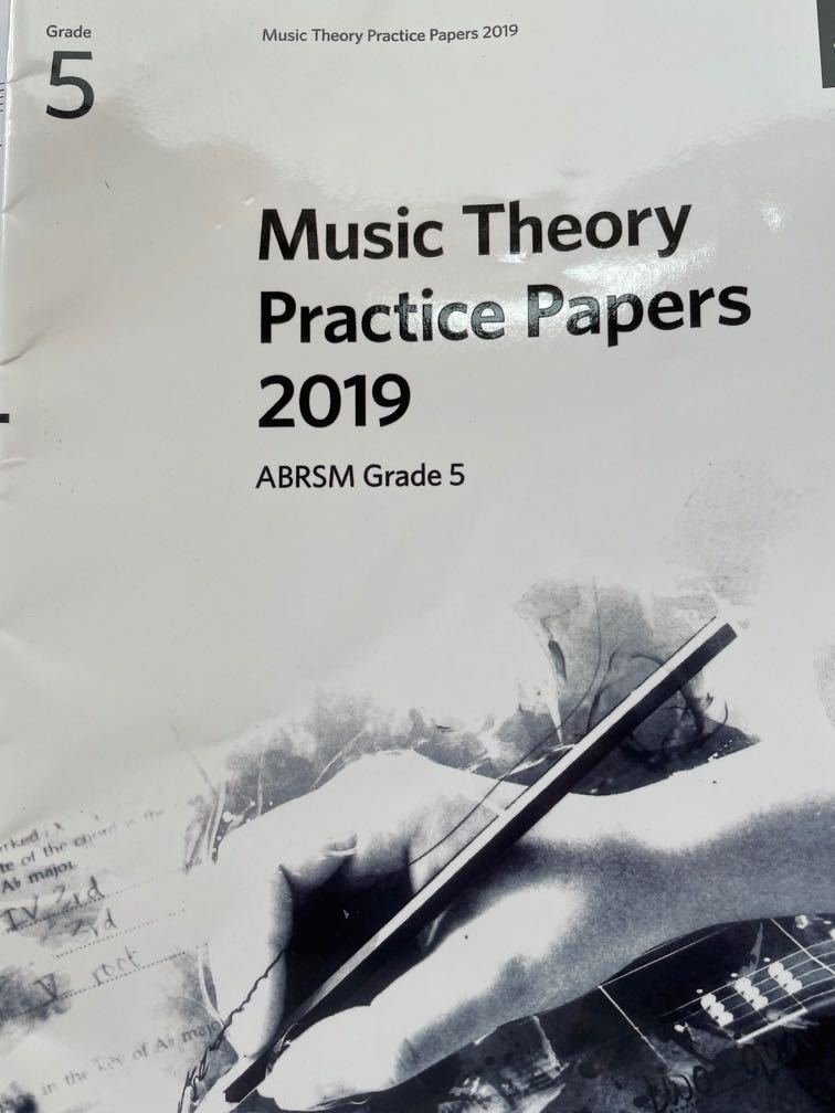 Music theory grade 5 abrsm practice papers 2019 and own notes , Hobbies ...