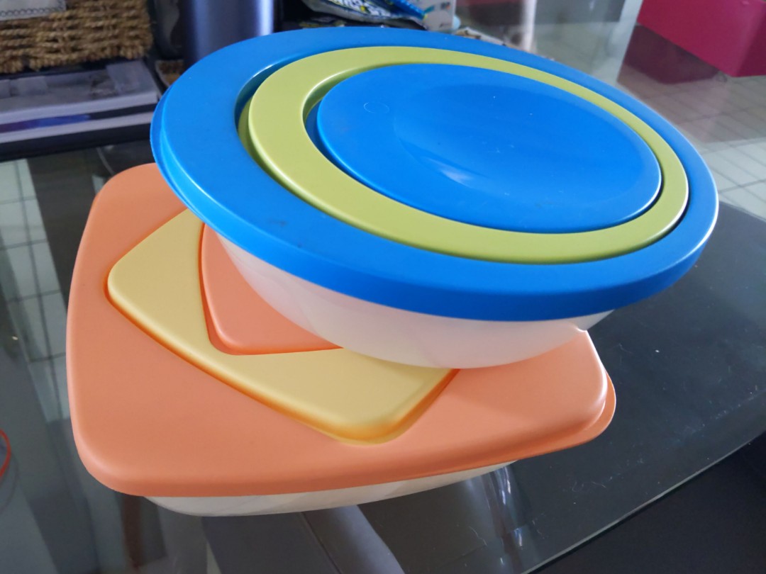 Nested food containers, Furniture & Home Living, Kitchenware ...