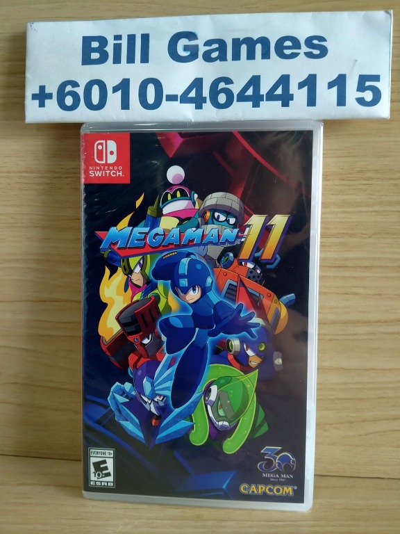 Nintendo Switch Mega Man 11, Video Gaming, Video Games, Nintendo on ...