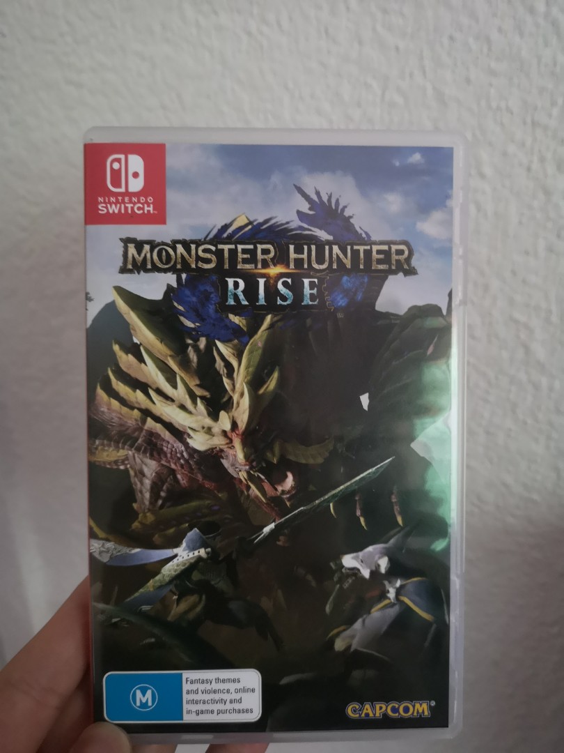 Nintendo switch Monster hunter rise, Video Gaming, Video Games ...