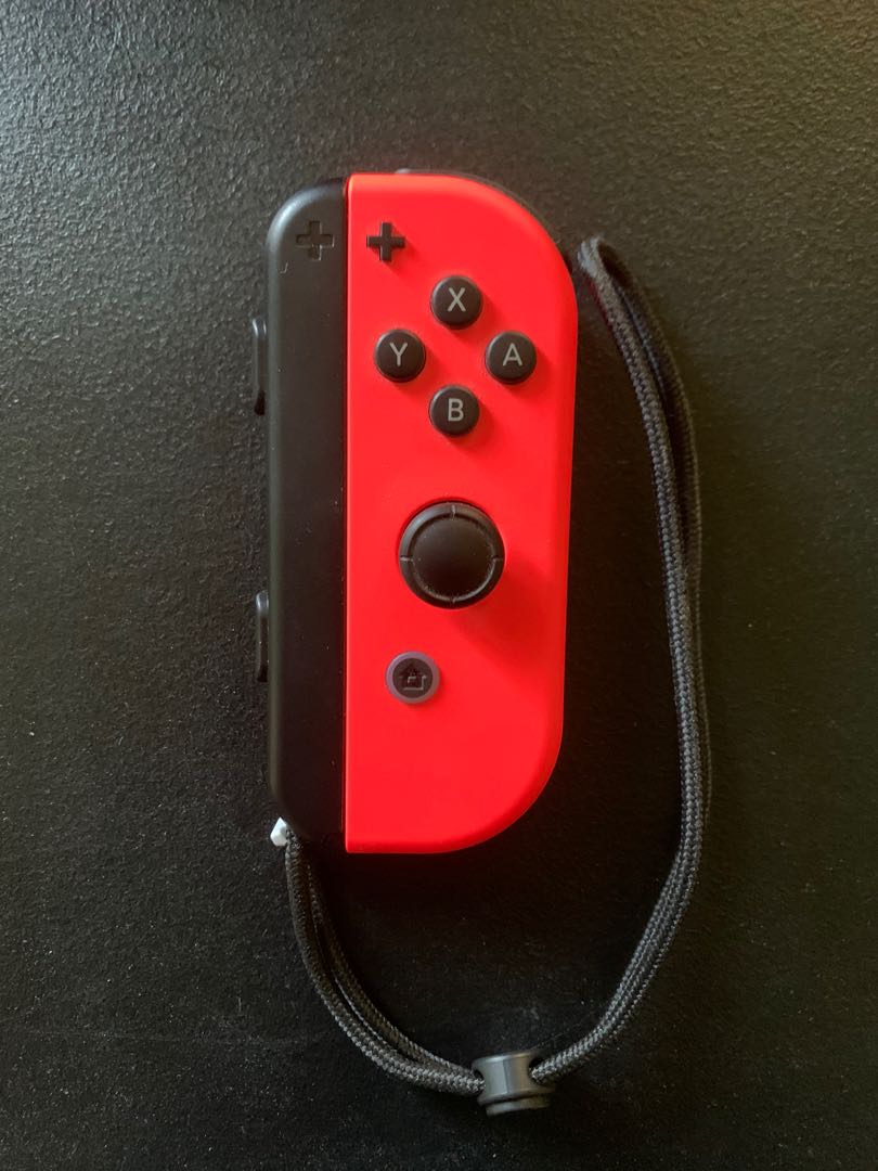 Nintendo Switch Right Red Joycon, Video Gaming, Gaming Accessories ...