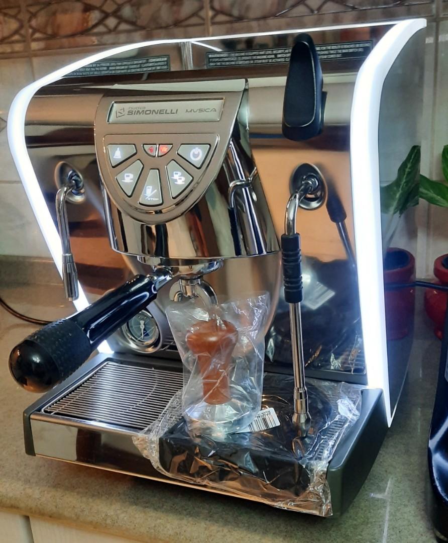 Nuova Simonelli Musica Lux and Mazzer Super Jolly Grinder Coffee and Espresso Machine, TV & Home ...