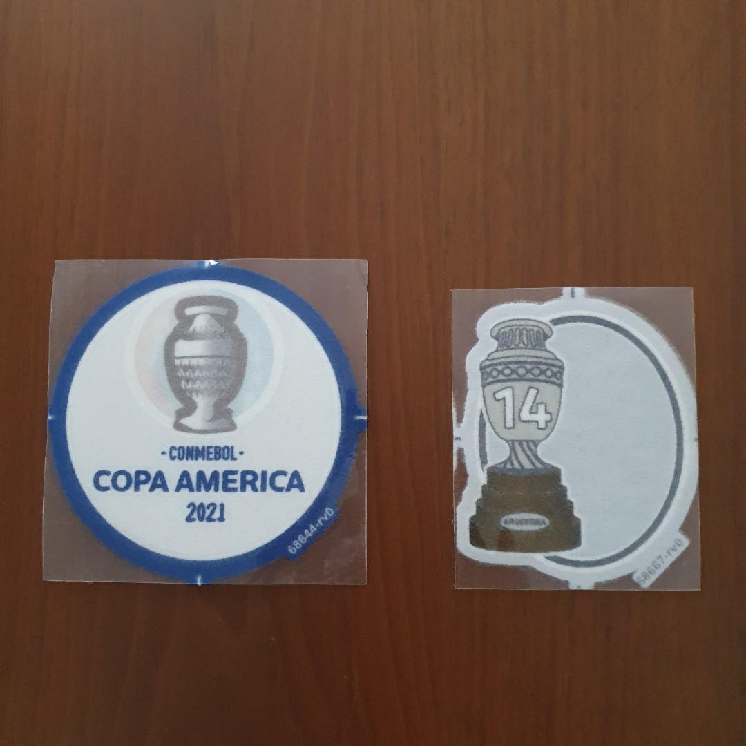 Official Argentina Copa America 2021 Patch, Men's Fashion, Activewear ...