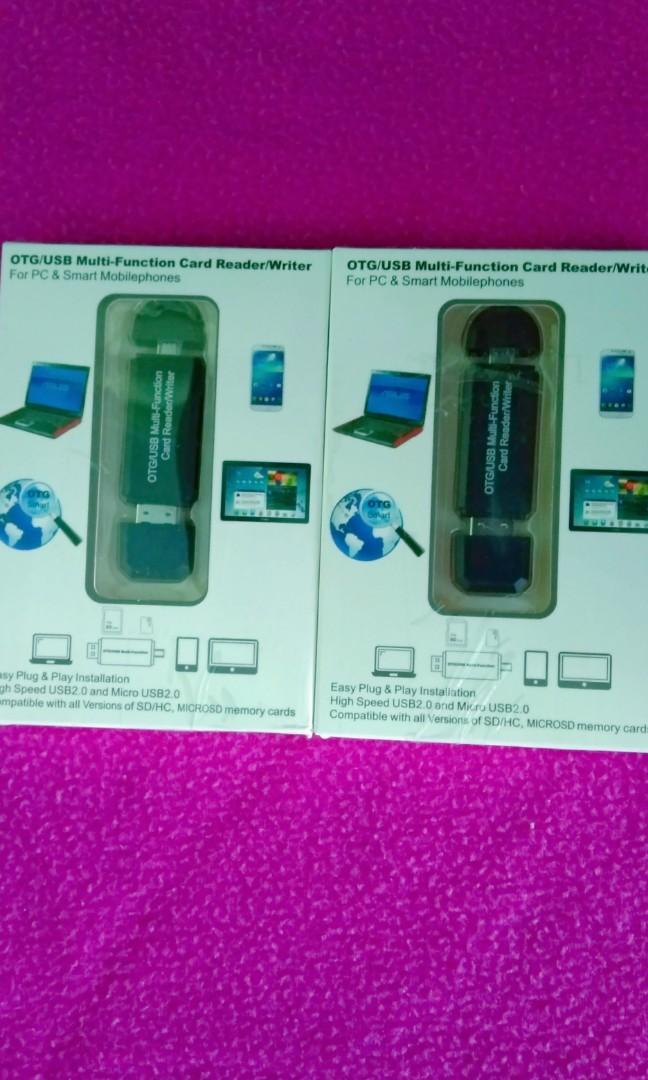 OTG/USB Multi Function Card Reader/Writer, Computers & Tech, Parts ...