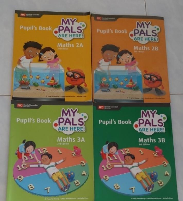 P2 and P3 My Pals Are Here Math textbook, Hobbies & Toys, Books ...