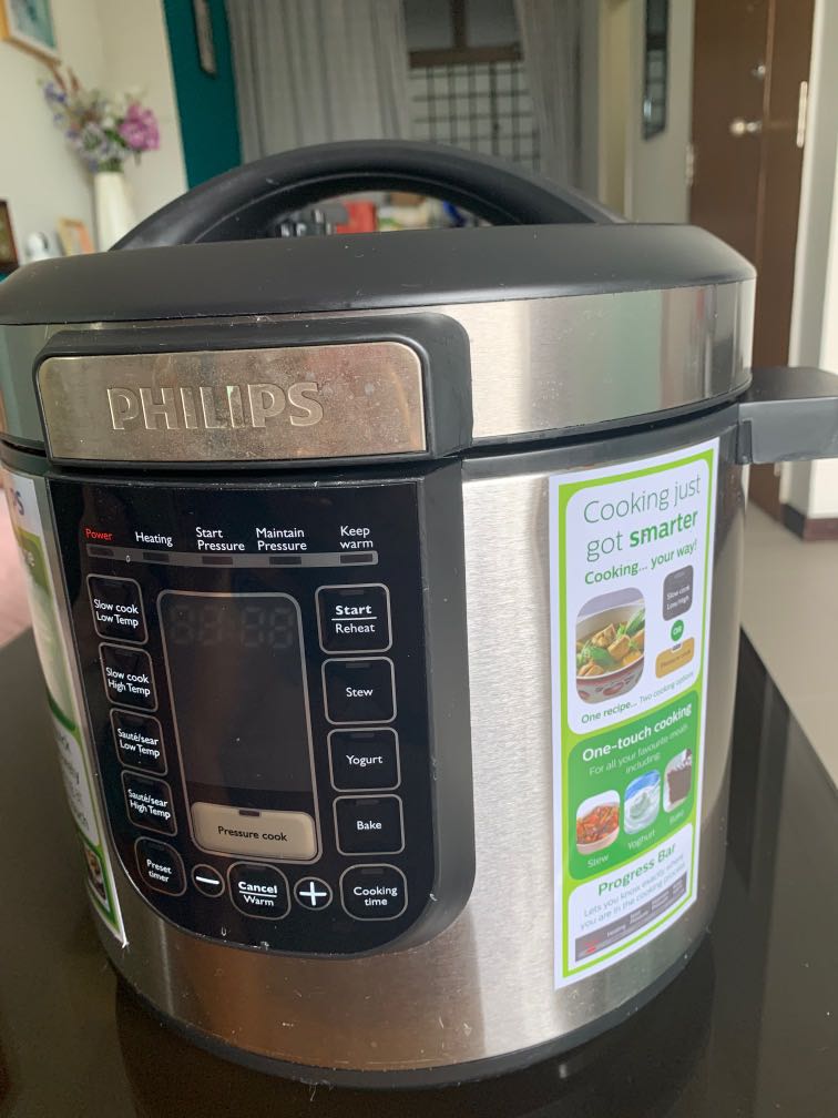 Philips Cooker with (stainless steel) inner pot, TV & Home Appliances ...