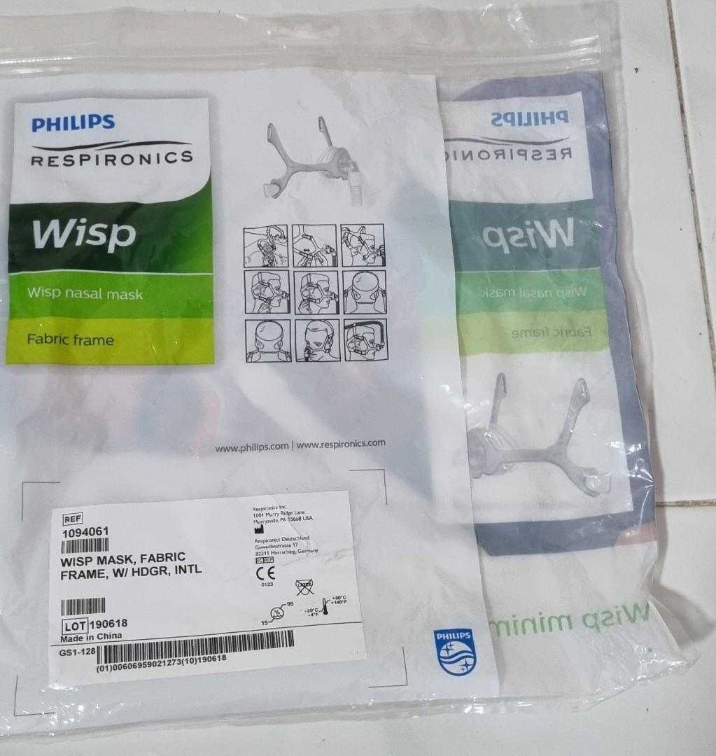 Philips wisp nasal mask, Health & Nutrition, Assistive & Rehabilatory ...