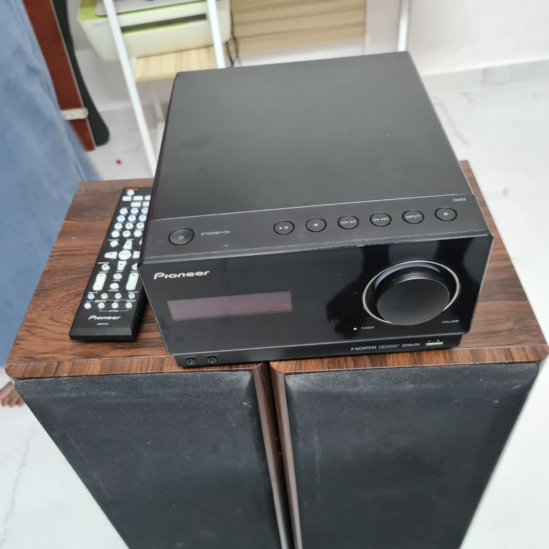 Pioneer mini Hifi with Orix pair of speakers, Audio, Soundbars ...