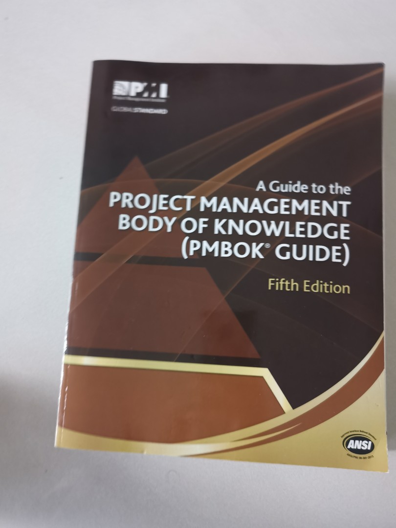 PMBOK Guide 5th edition, Hobbies & Toys, Books & Magazines, Textbooks ...