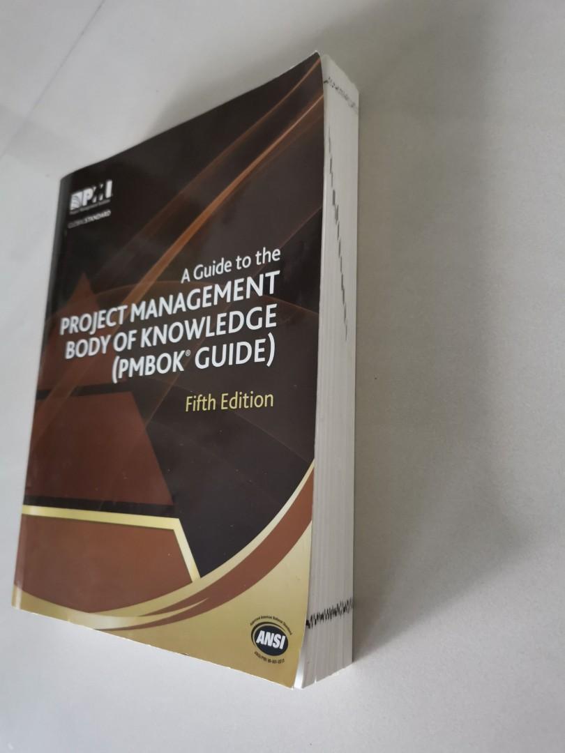 PMBOK Guide 5th edition, Hobbies & Toys, Books & Magazines, Textbooks ...