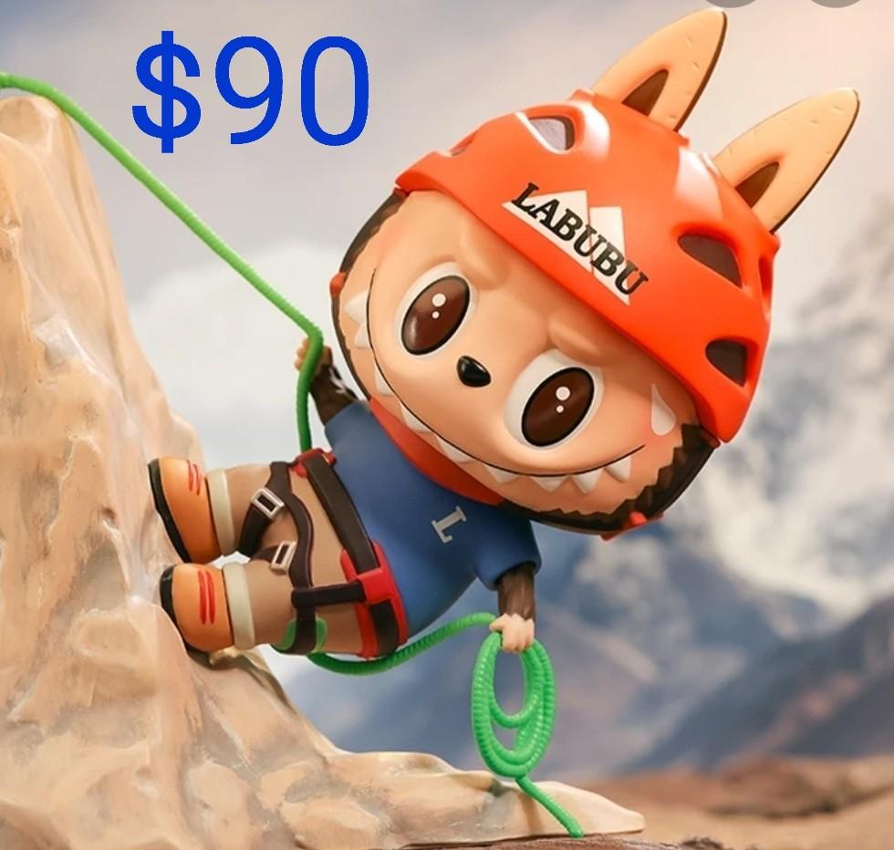 Popmart instinctoy Vincent, molly 400%, labubu flower, labubu climber ...