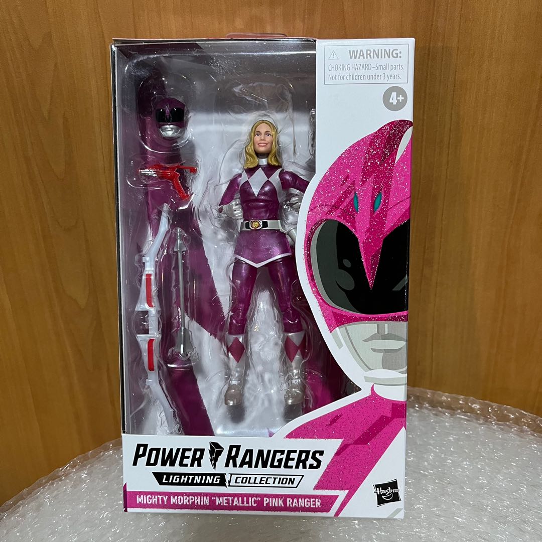 Power Rangers Lightning Collection Metallic Pink Ranger MMPR, Hobbies ...