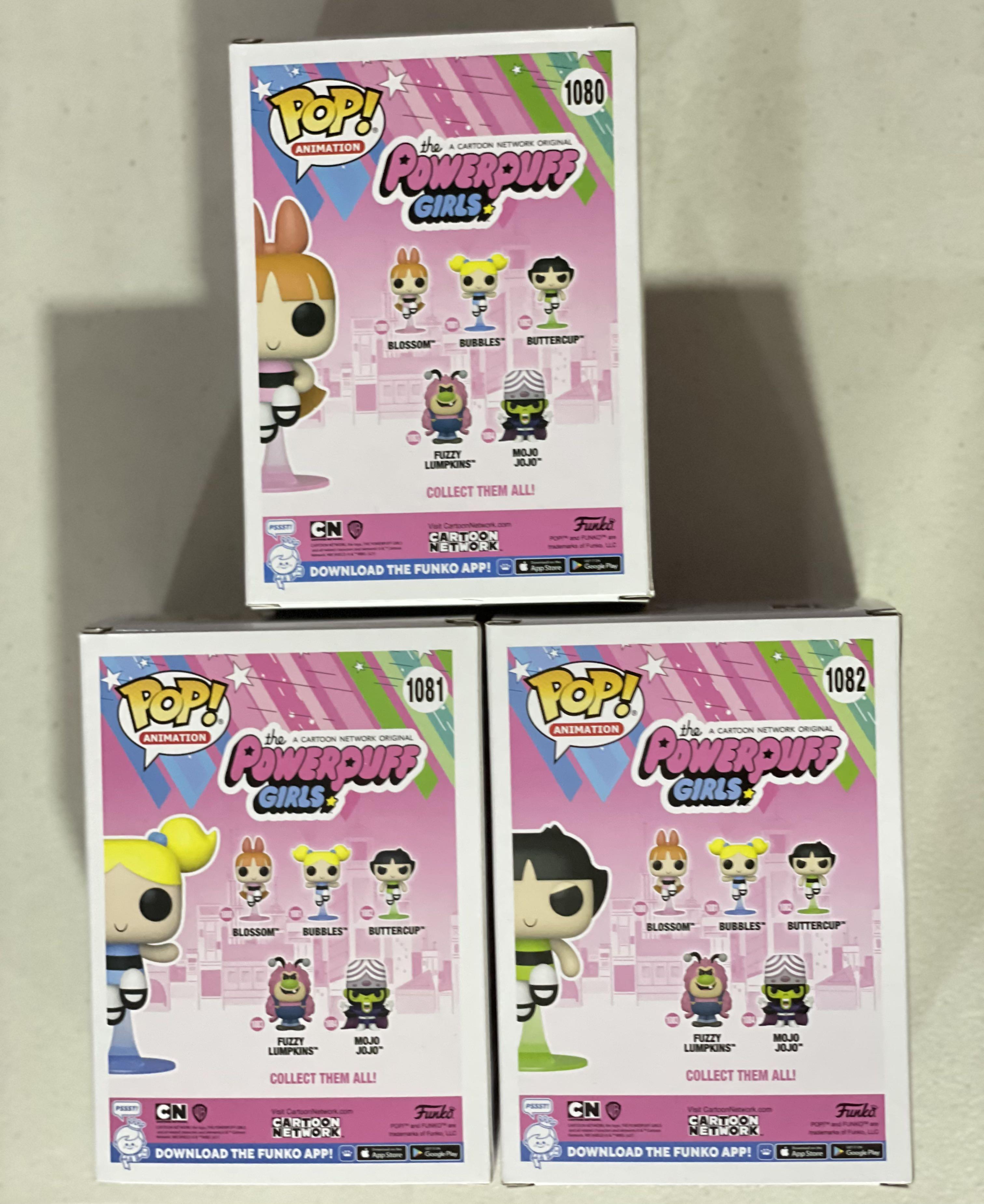 Powerpuff Girls Funko Pop Set, Hobbies & Toys, Toys & Games on Carousell