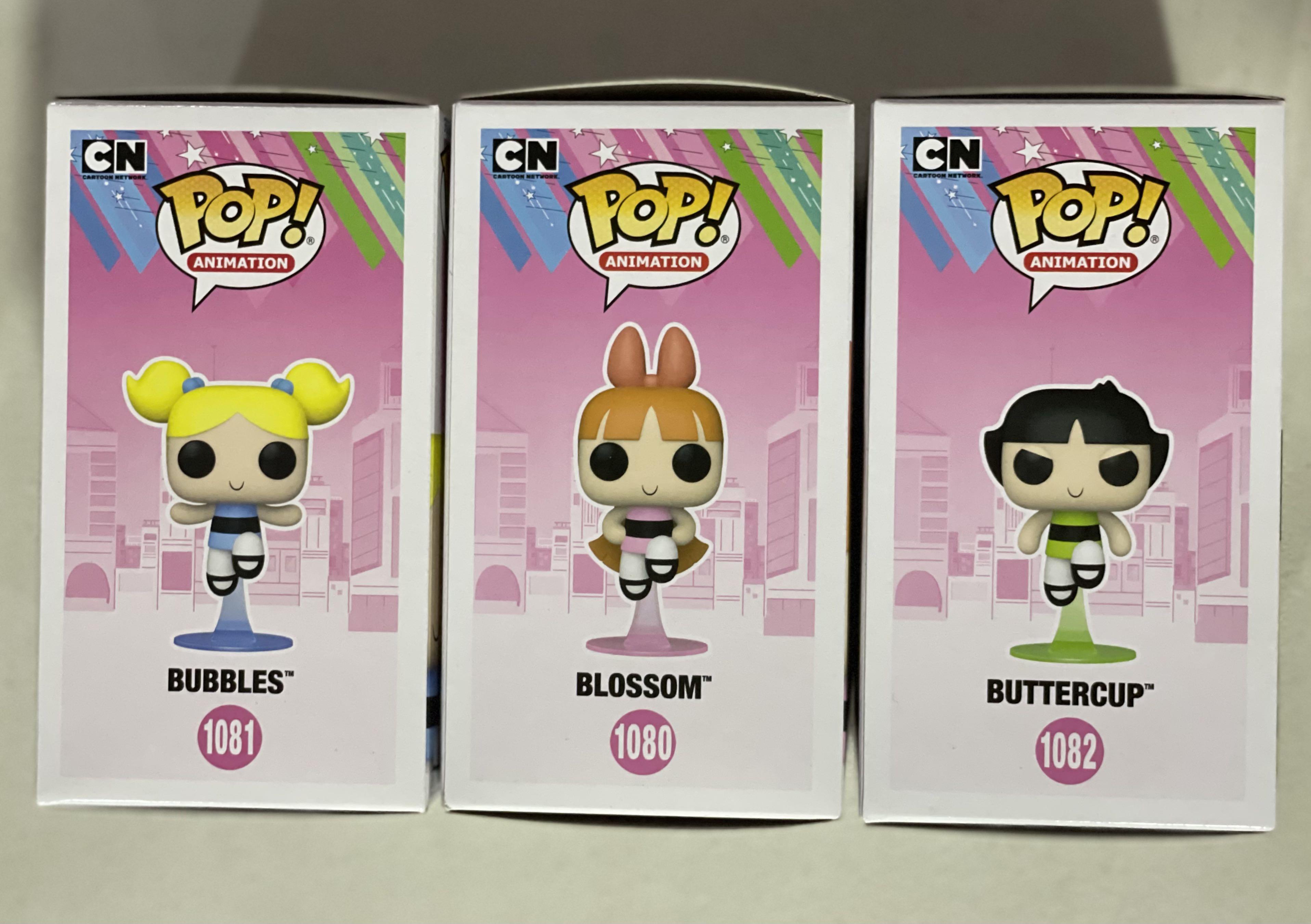 Powerpuff Girls Funko Pop Set, Hobbies & Toys, Toys & Games on Carousell