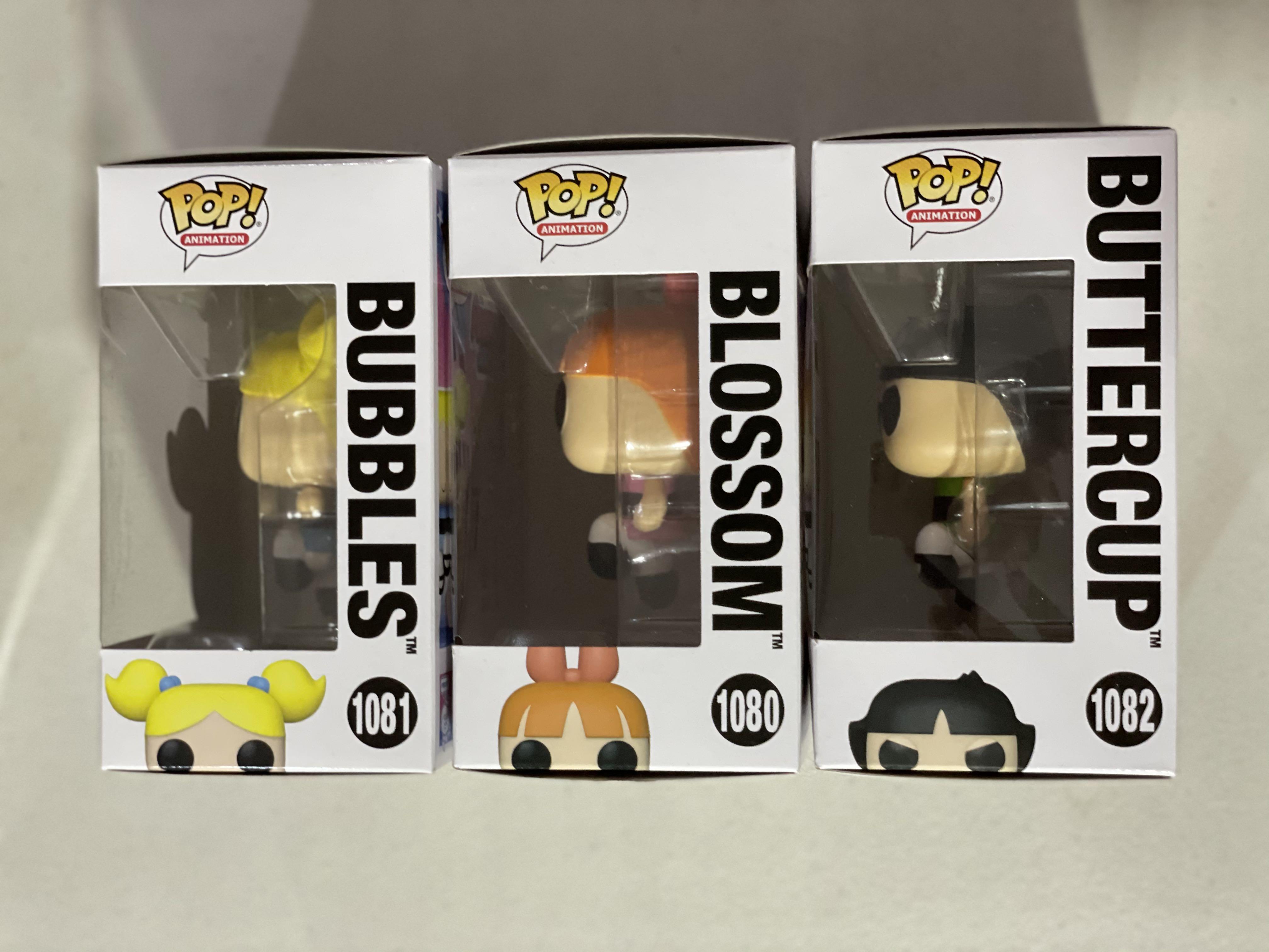 Powerpuff Girls Funko Pop Set, Hobbies & Toys, Toys & Games on Carousell