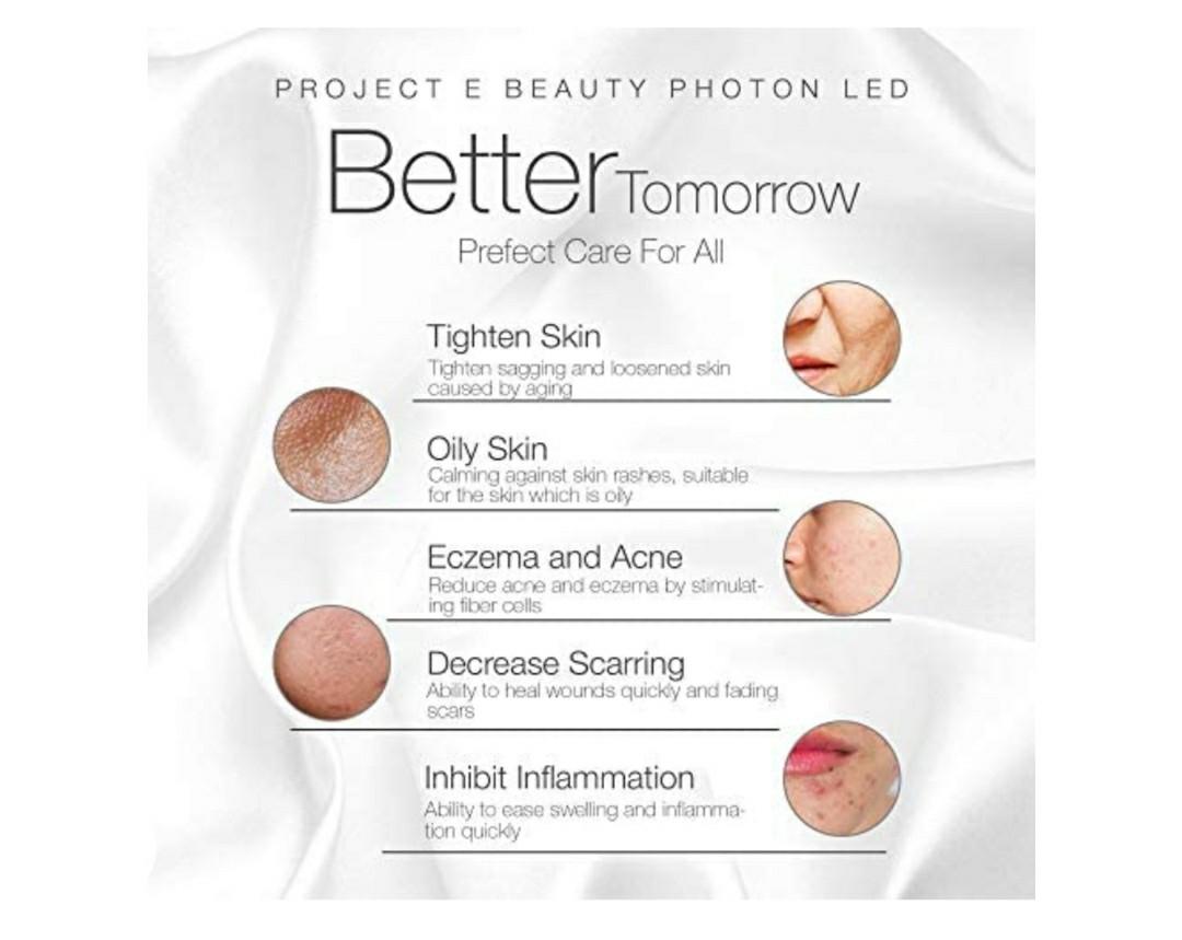 Project E Beauty Blue LED+ Acne Light Therapy | 415nm Blue Photon ...