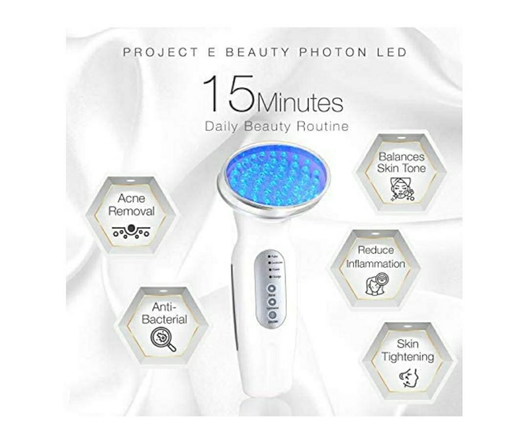 Project E Beauty Blue LED+ Acne Light Therapy | 415nm Blue Photon ...