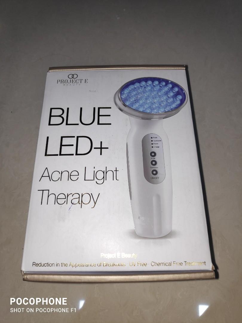 Project E Beauty Blue LED+ Acne Light Therapy | 415nm Blue Photon ...