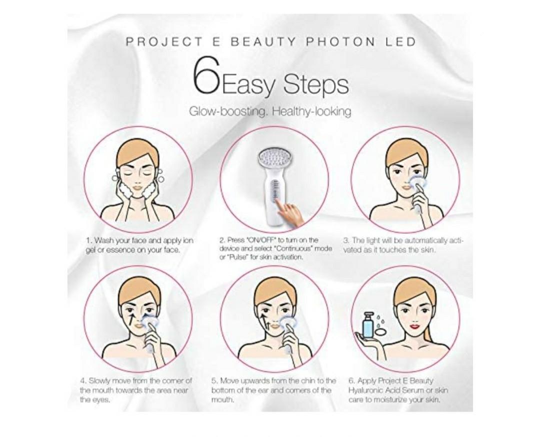 Project E Beauty Blue LED+ Acne Light Therapy | 415nm Blue Photon ...