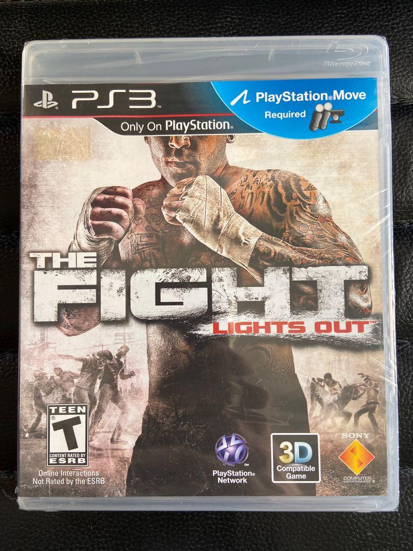 PS3 The Fight Lights Out 動感格鬥 (全新 未拆封) PlayStation 3 game, 電子遊戲, 電子遊戲 ...