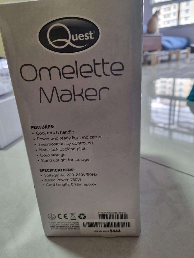 Quest Omelette Maker, TV & Home Appliances, Kitchen Appliances, Coffee ...