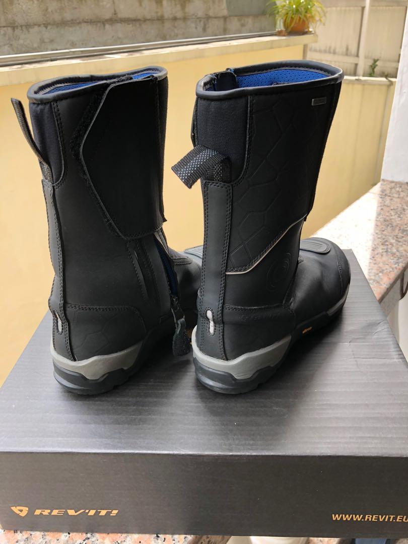 Revit adventure riding boots, Motorcycles, Motorcycle Apparel on Carousell