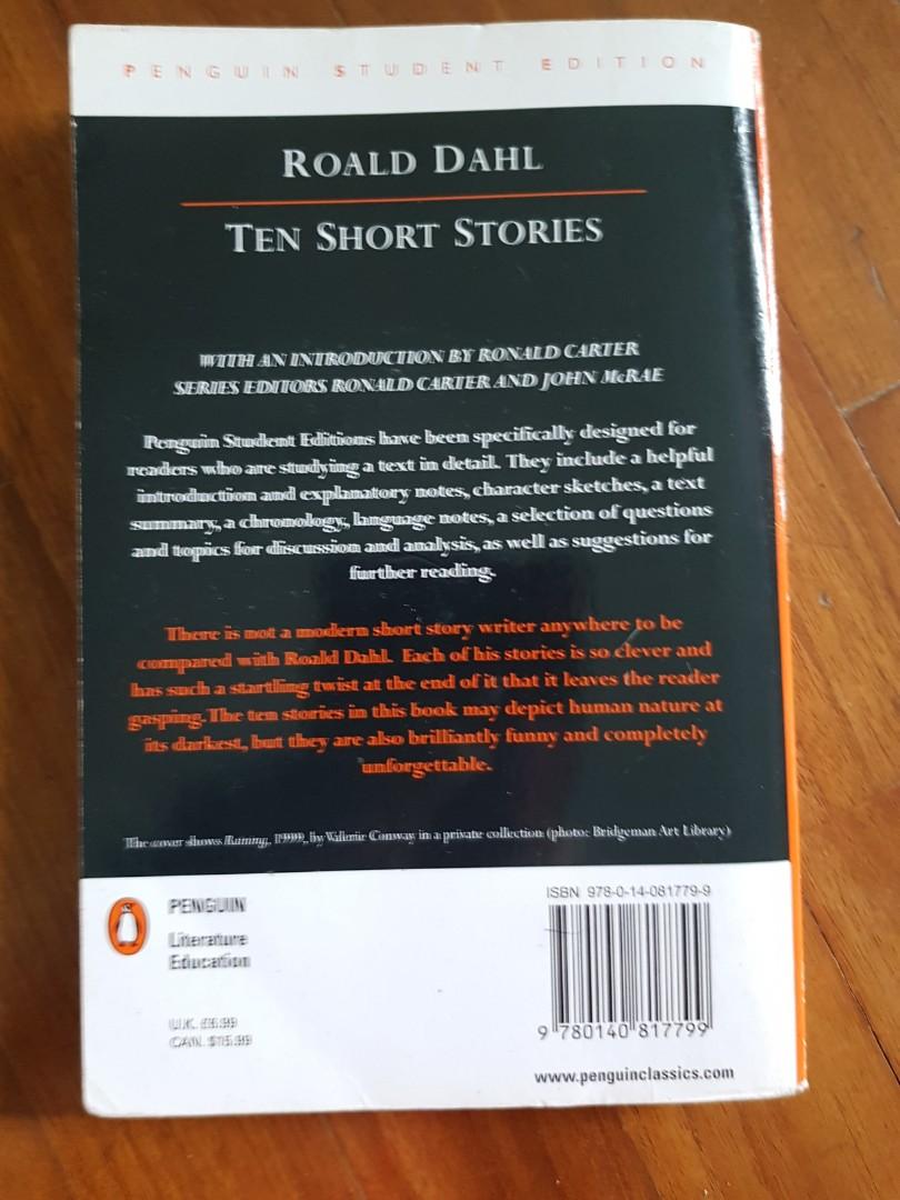 Roald Dahl Ten short stories, Hobbies & Toys, Books & Magazines ...