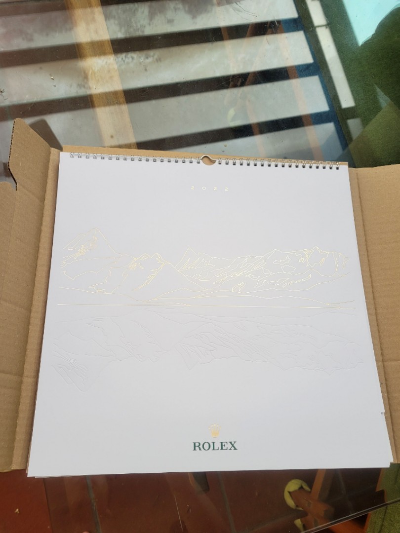 ROLEX 2022 Calendar, Hobbies & Toys, Stationery & Craft, Other ...