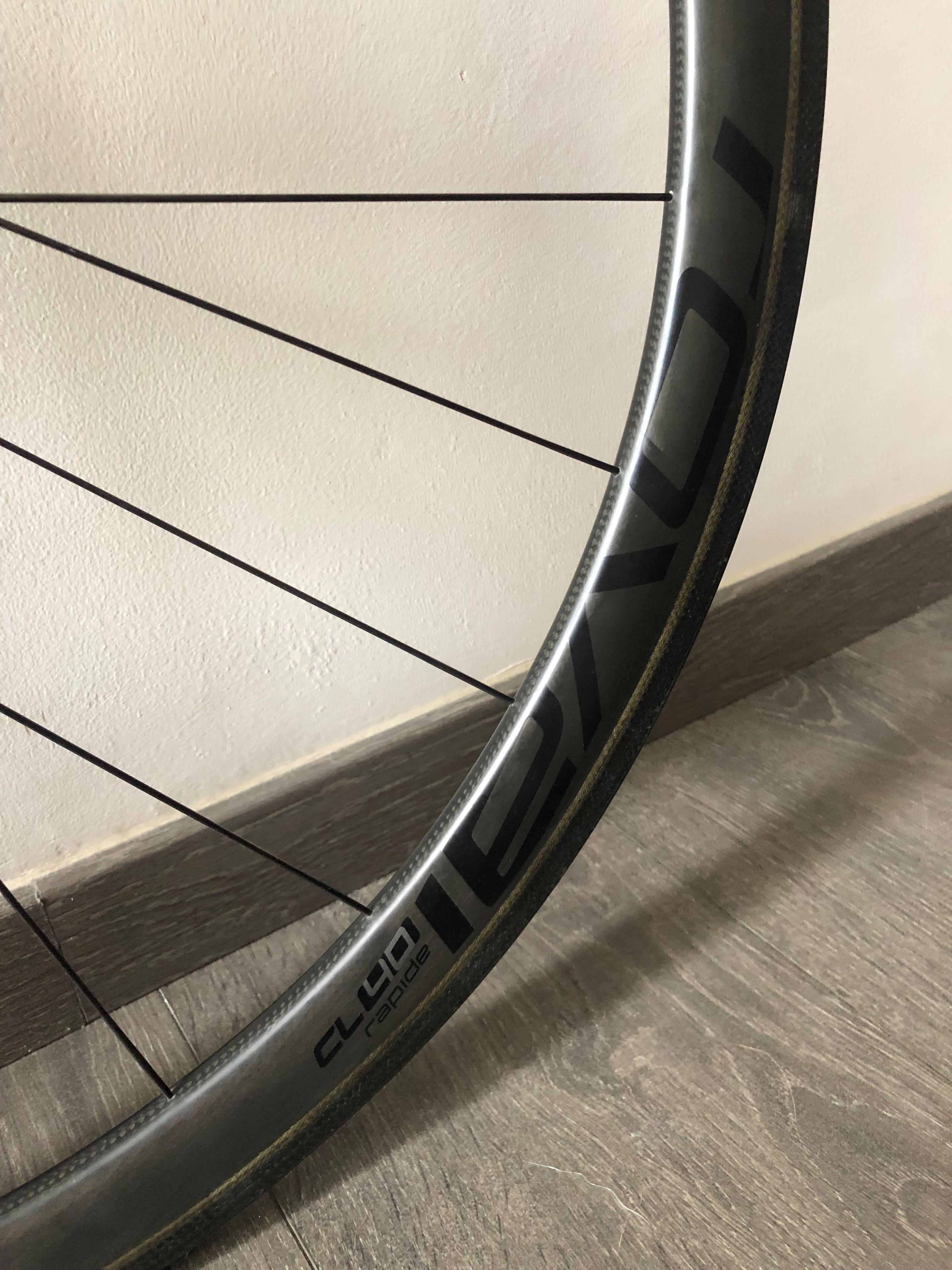 Roval CL40 rapide carbon enve zipp reynolds wheels, Sports Equipment ...