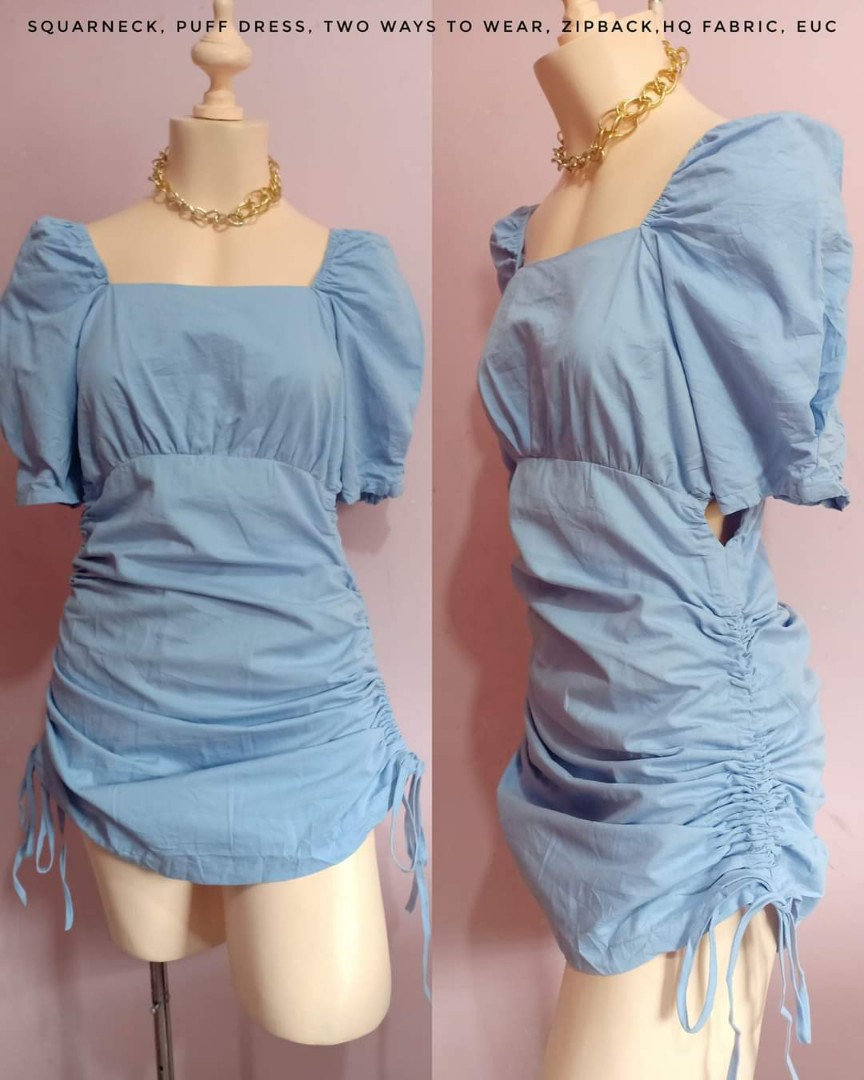 rusched dress, Women's Fashion, Dresses & Sets, Dresses on Carousell