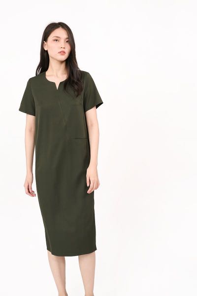 RWB-LEWIS DRESS in Olive, Women's Fashion, Dresses & Sets, Dresses on ...